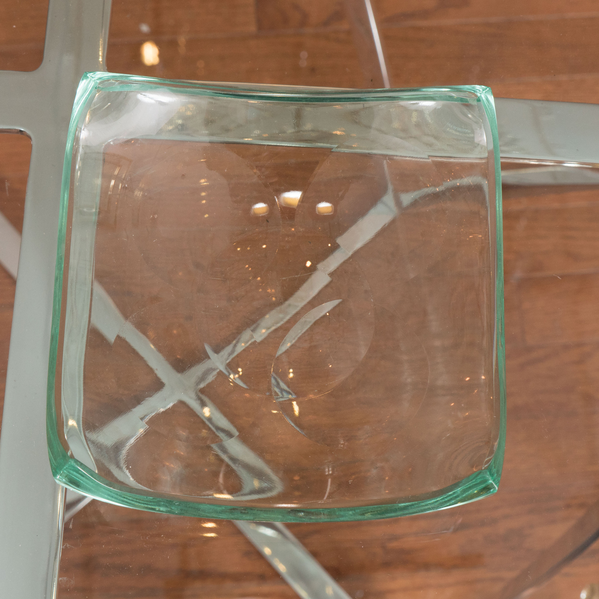 Square concave Murano glass bowl | Bowls | John Salibello